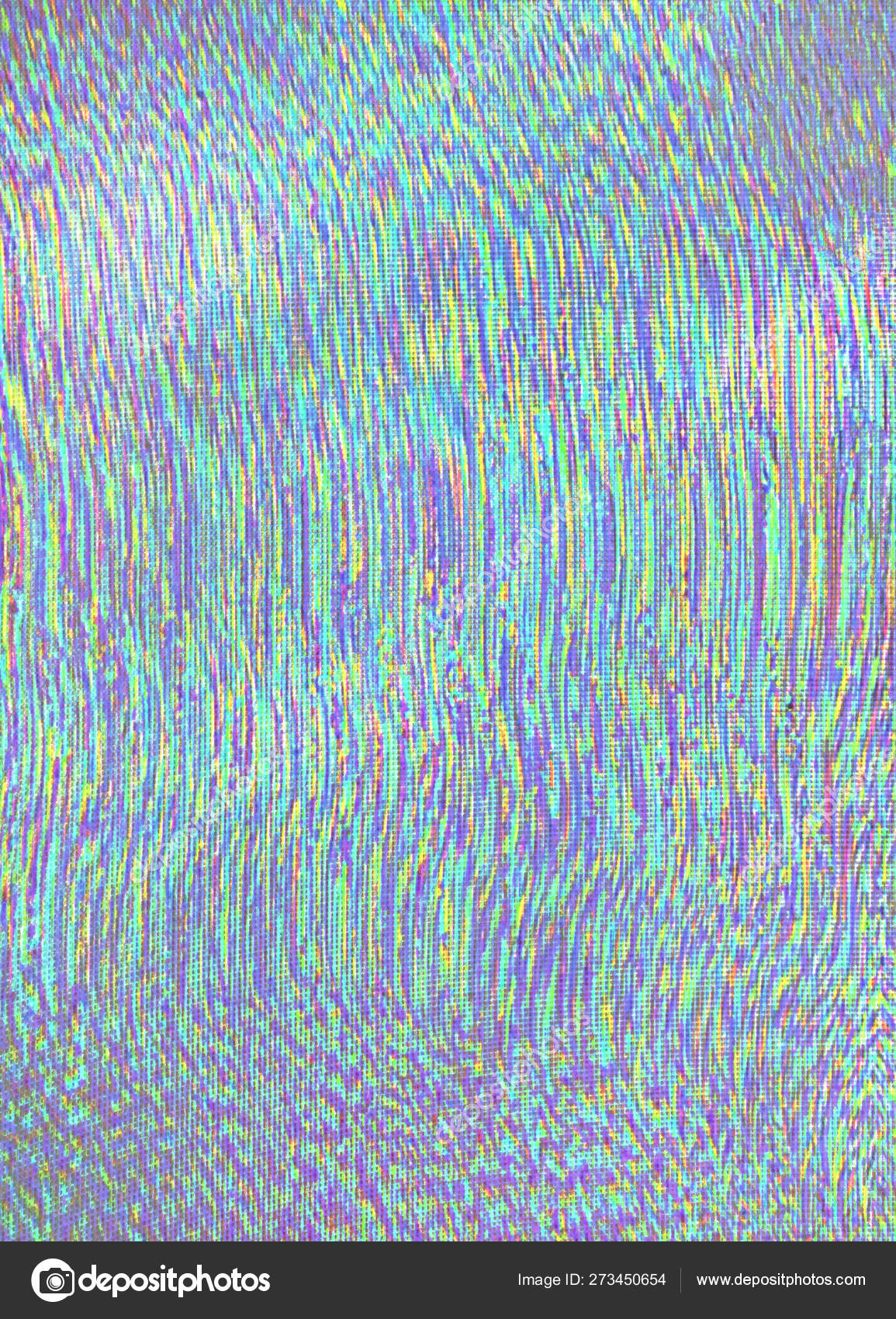 Color Static Television