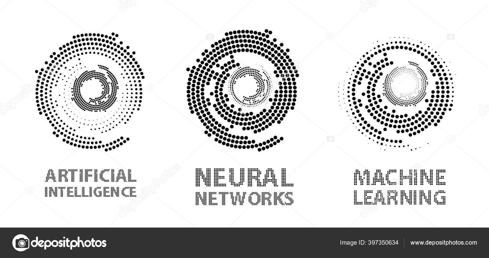 Abstract Neural networks logo company Stock Vector Image by ©cluckva ...