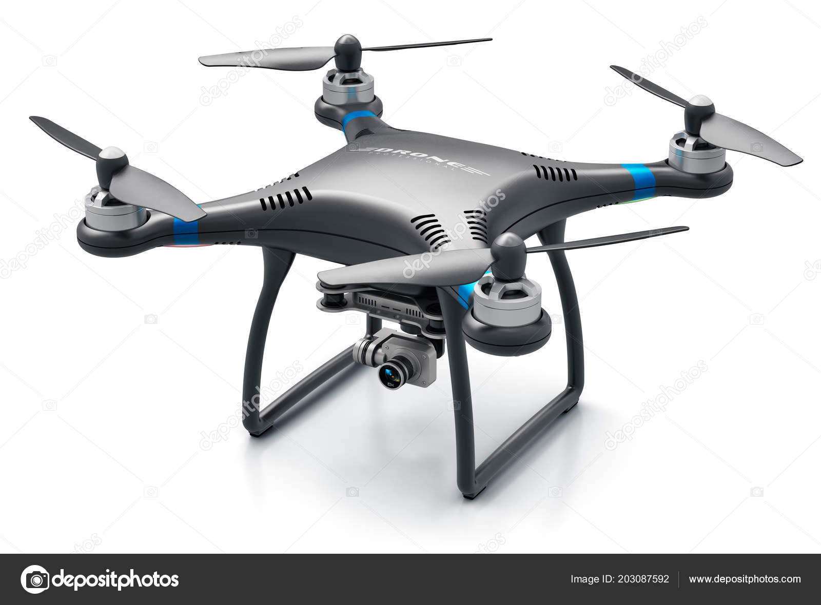 Creative Abstract Render Illustration Professional Remote Controlled ...