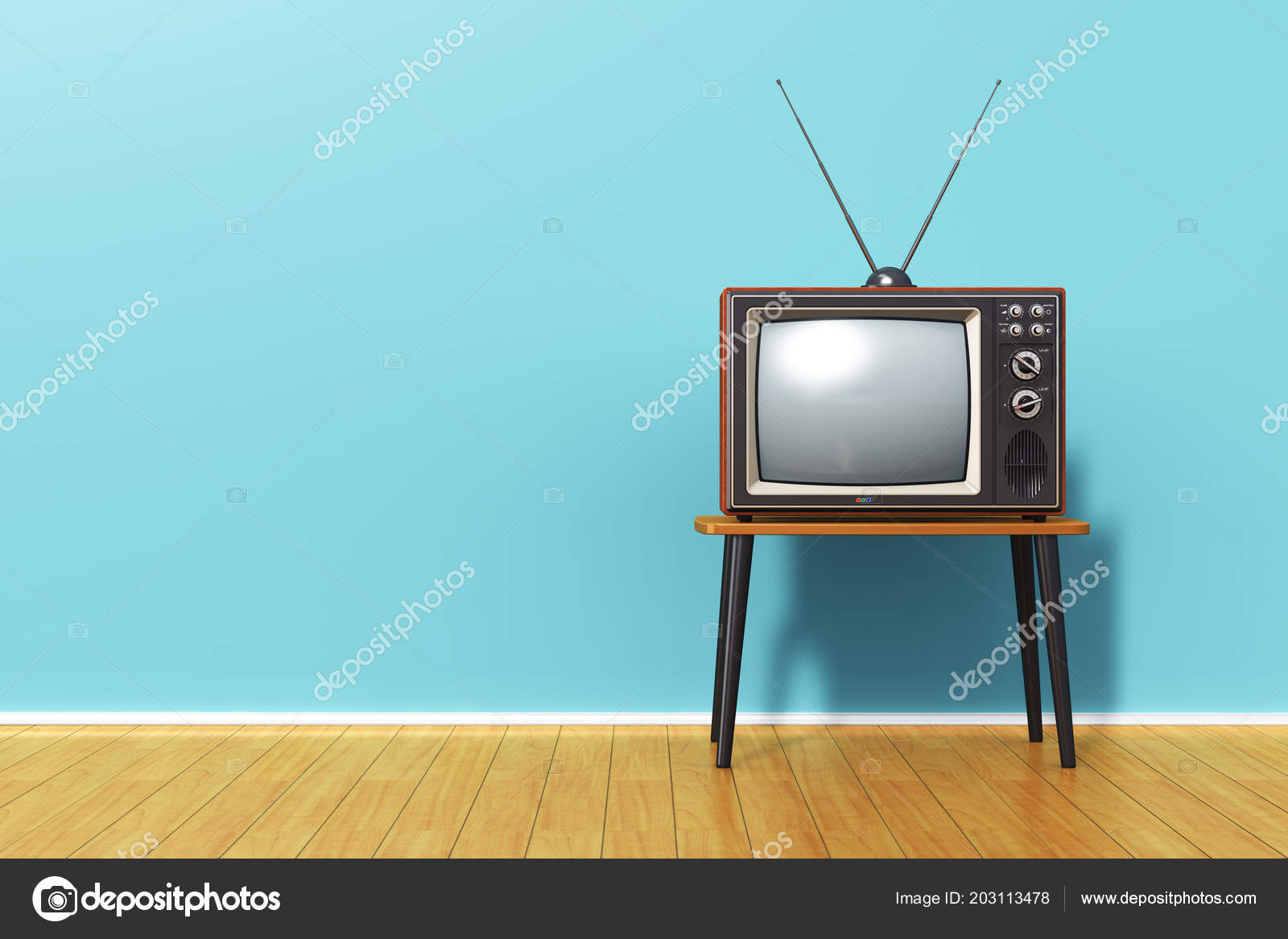 Vintage Television Set