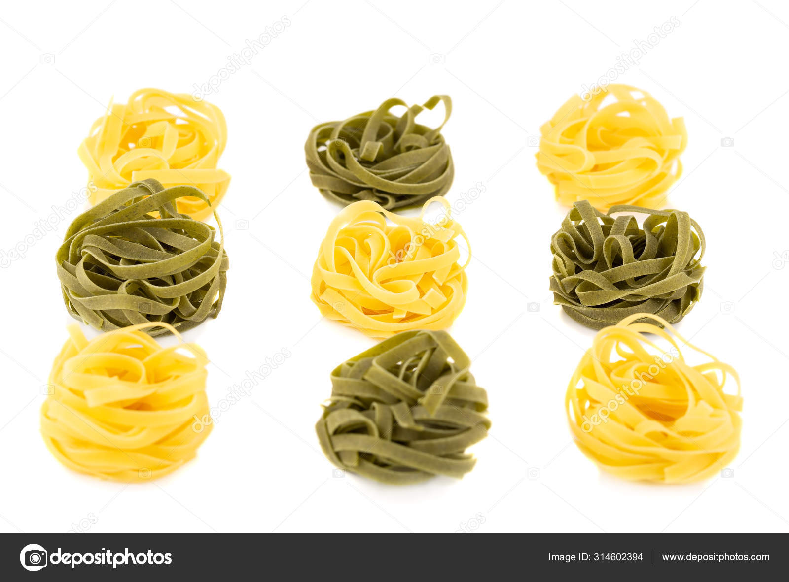 Tagliatelle pasta Stock Photo by ©ruzanna 314602394