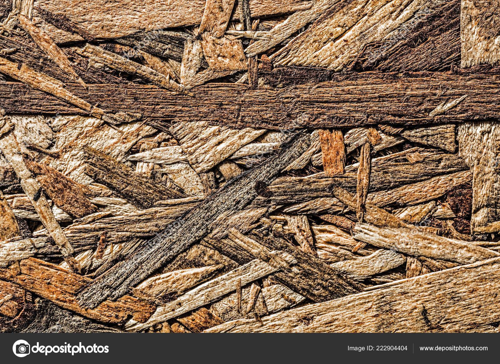 Compressed Construction Wood Horizontal View — Stock Photo © mihalec ...