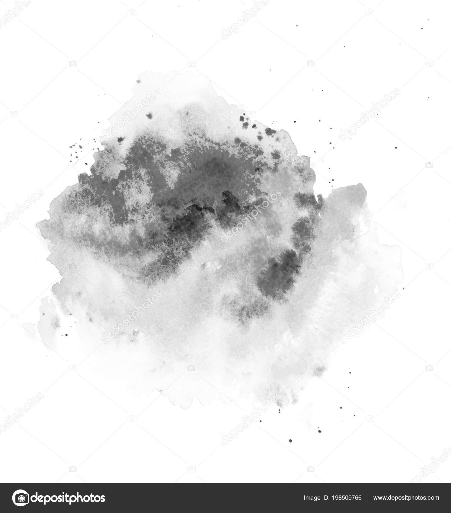 Grey watercolor splash | Abstract Grey Watercolor Splash Background ...