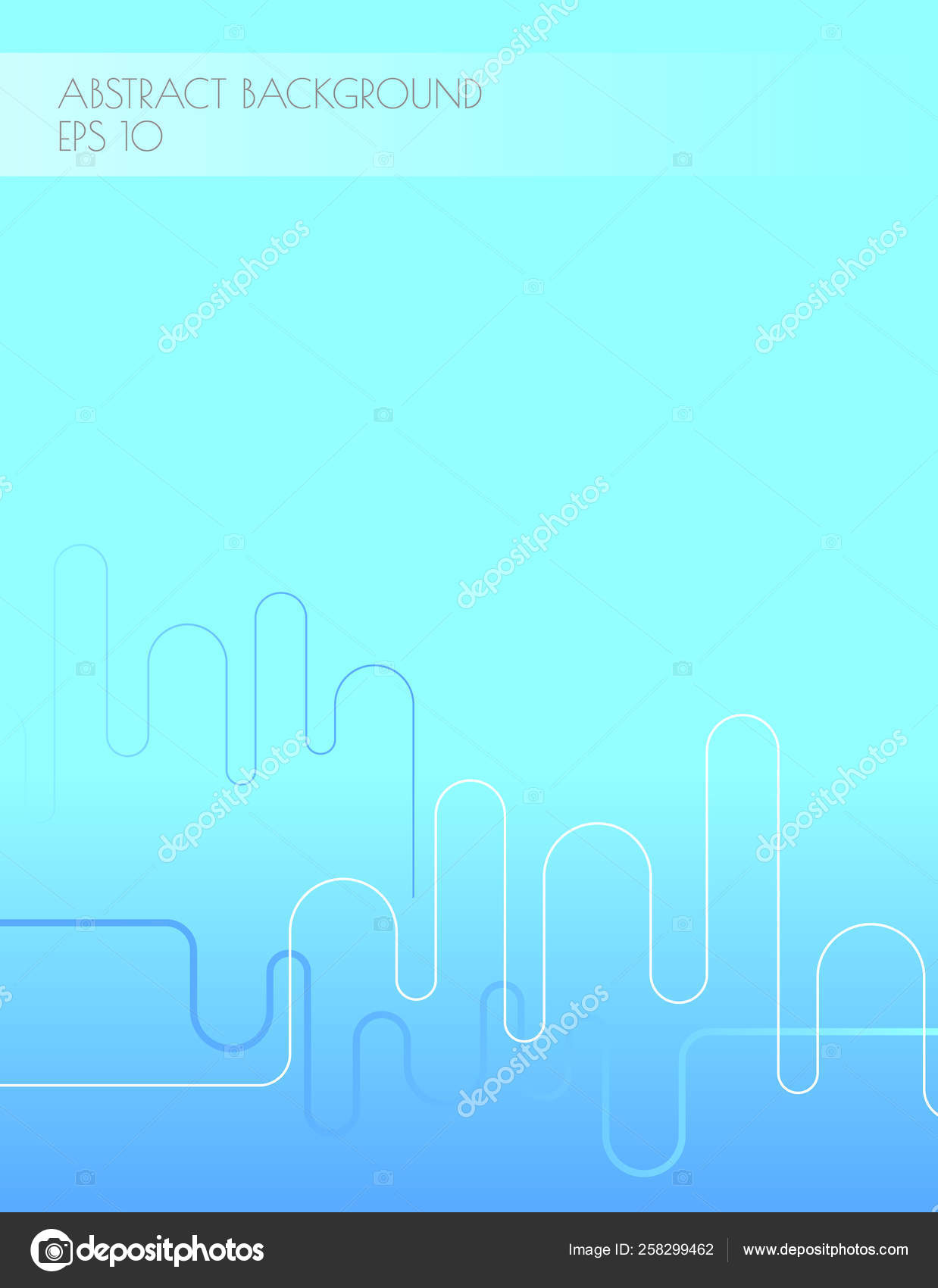 Blue Abstract Vector Background Stock Vector by ©jazzia 258299462