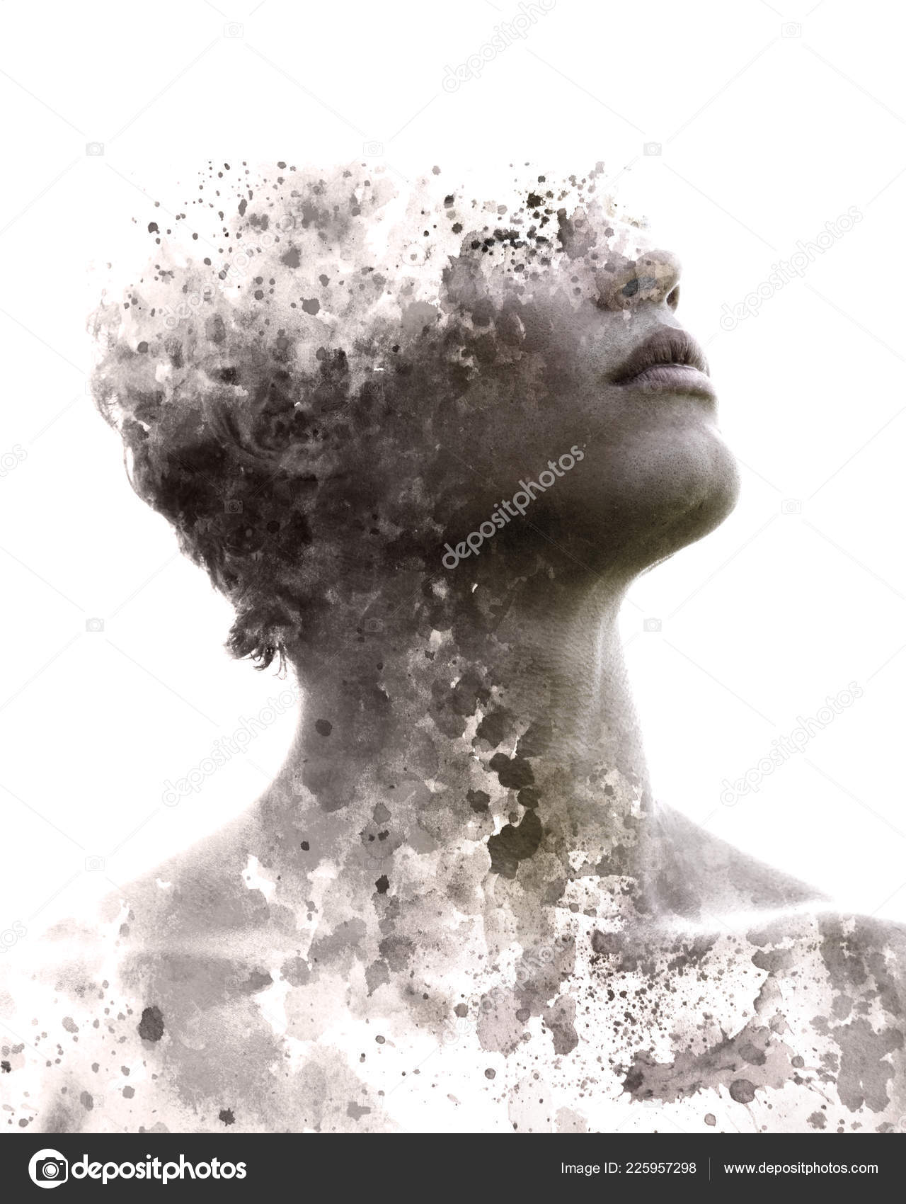 Portrait Photography Blends Original Artwork Stock Photo by ©Victor ...