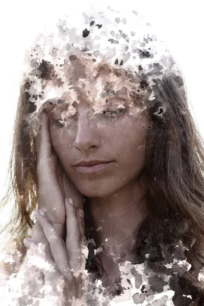 Woman dissolving Stock Photos, Royalty Free Woman dissolving Images ...