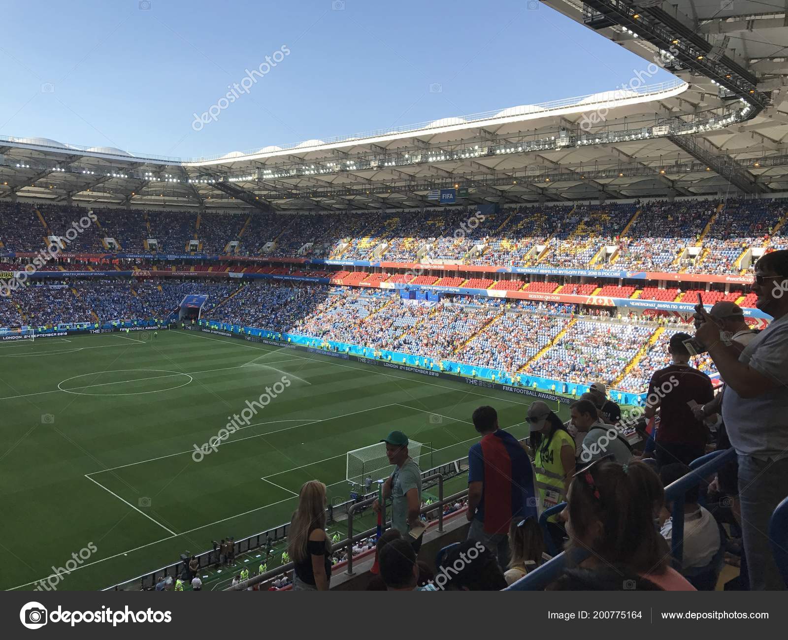 Rostov Don Russia June 2018 General View Rostov Arena Stadium — Stock ...