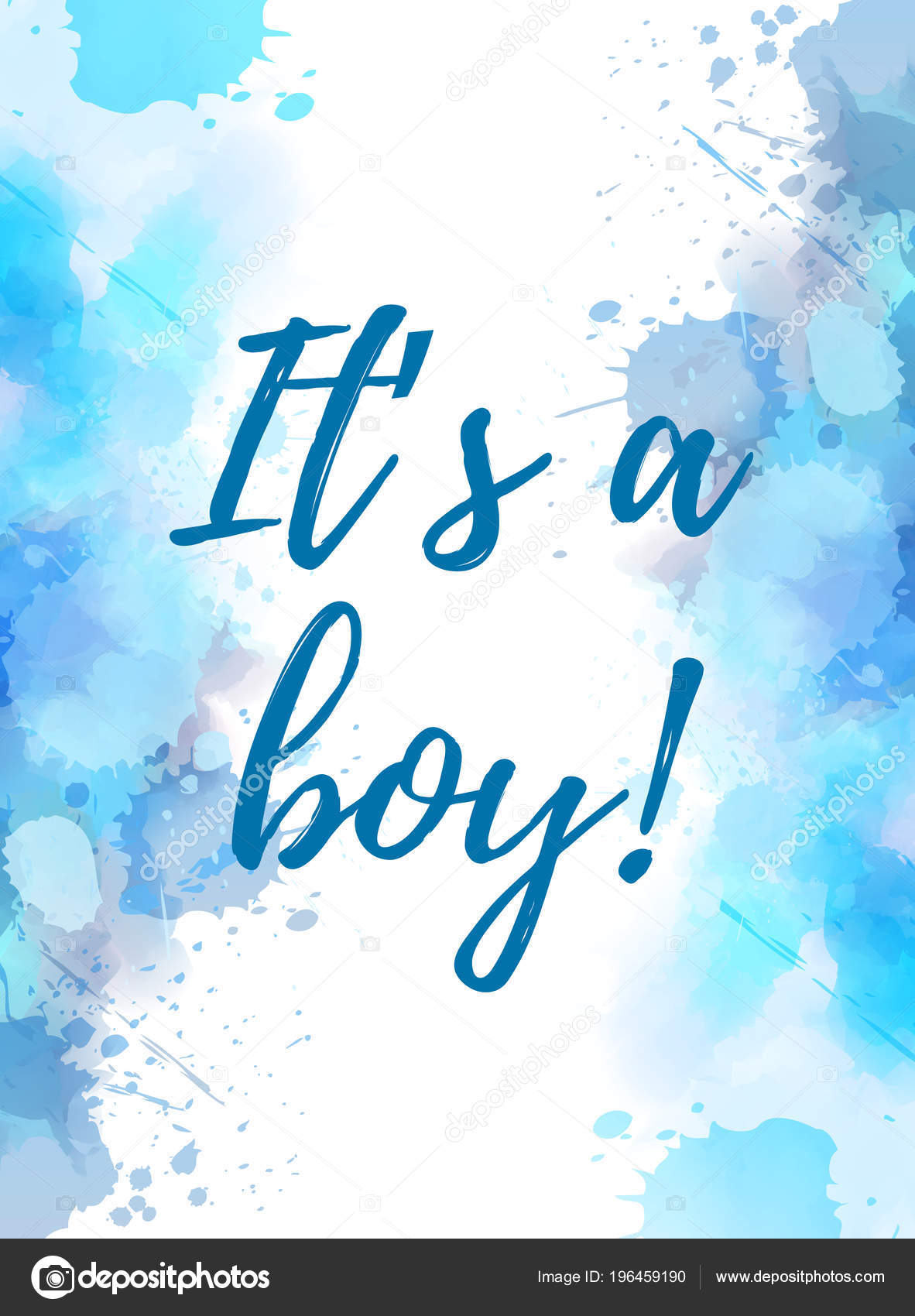Baby Boy Gender Reveal