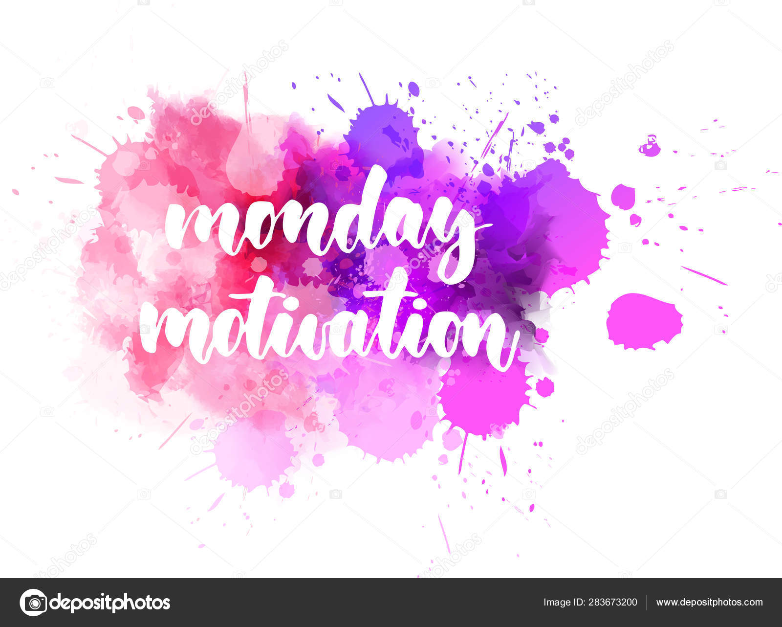Monday motivation Stock Vector Image by ©artlana #283673200