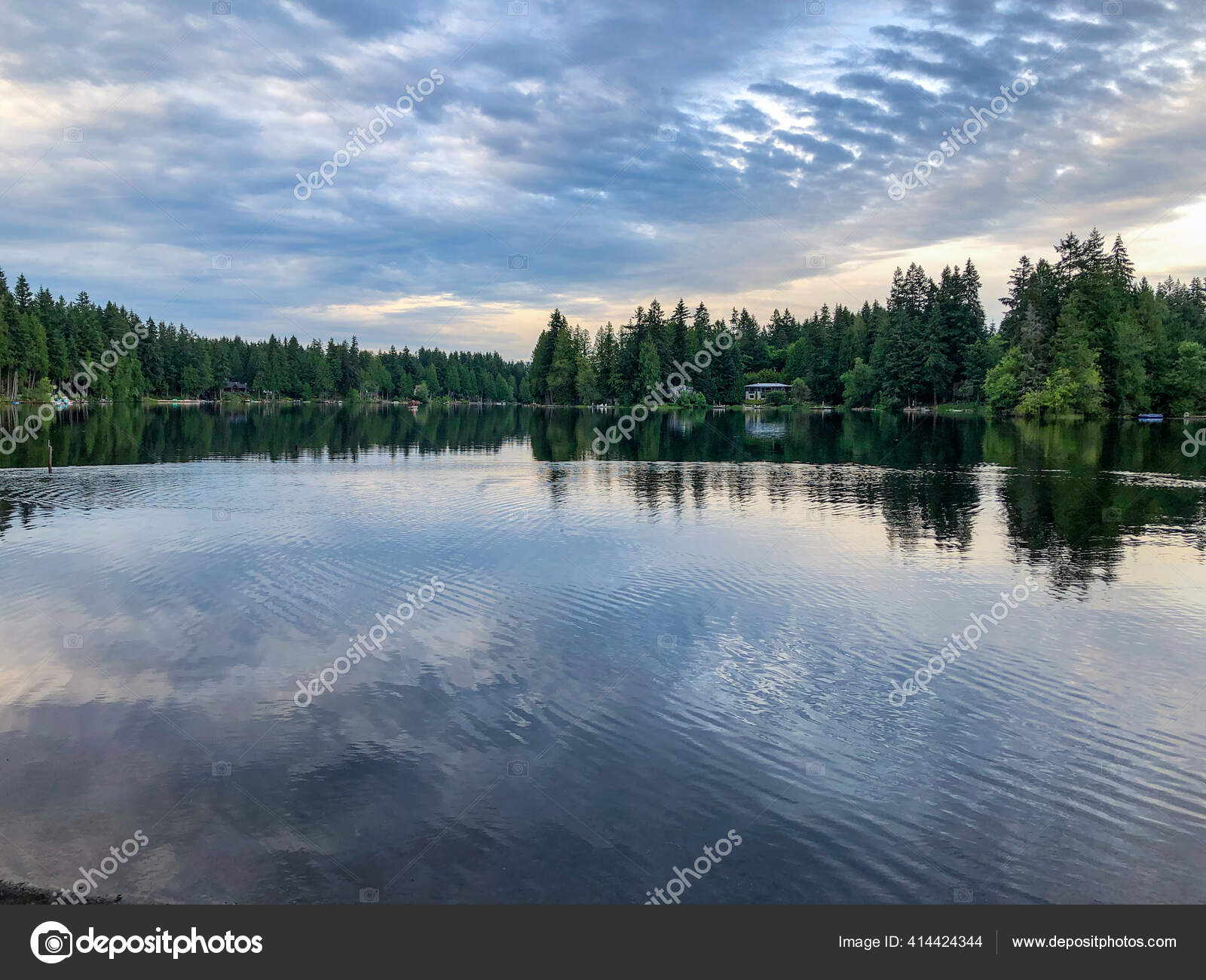 Beaver Lake Park Park Located Southwest Corner Beaver Lake City — Stock ...