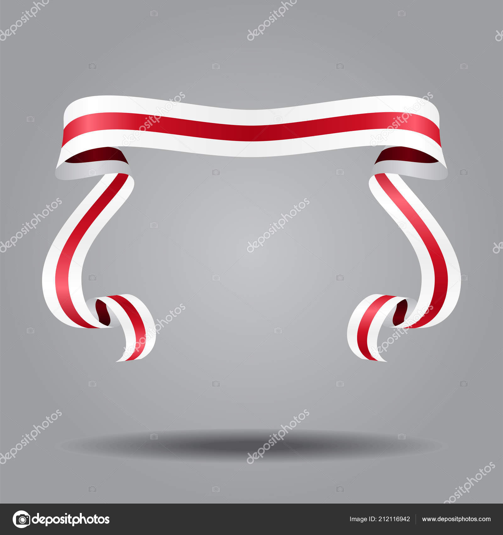 Belarusian flag wavy ribon background. Vector illustration. Stock ...