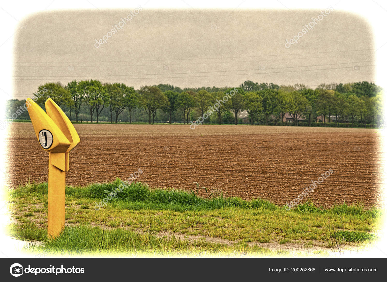 Sos Service Point Highway Sos Emergency Phone Holland Motorway ...