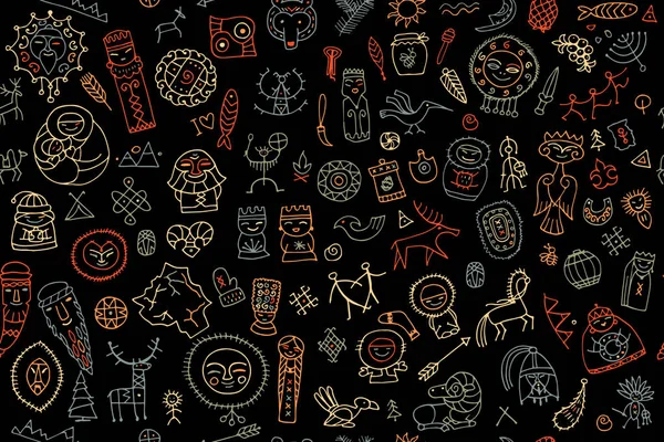 Voodoo symbols Vector Art Stock Images | Depositphotos