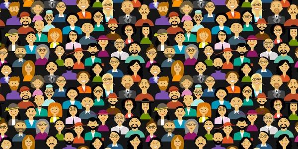 Group of people, background for your design Stock Vector Image by ...