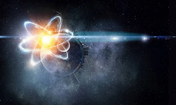 Astronomy concept backdrop Stock Photo by ©SergeyNivens 207947014