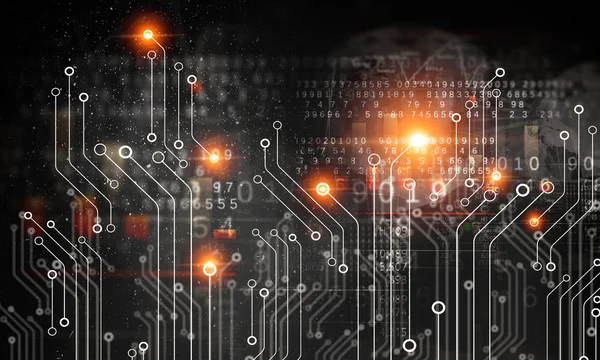 Micro technology background — Stock Photo © SergeyNivens #224108100