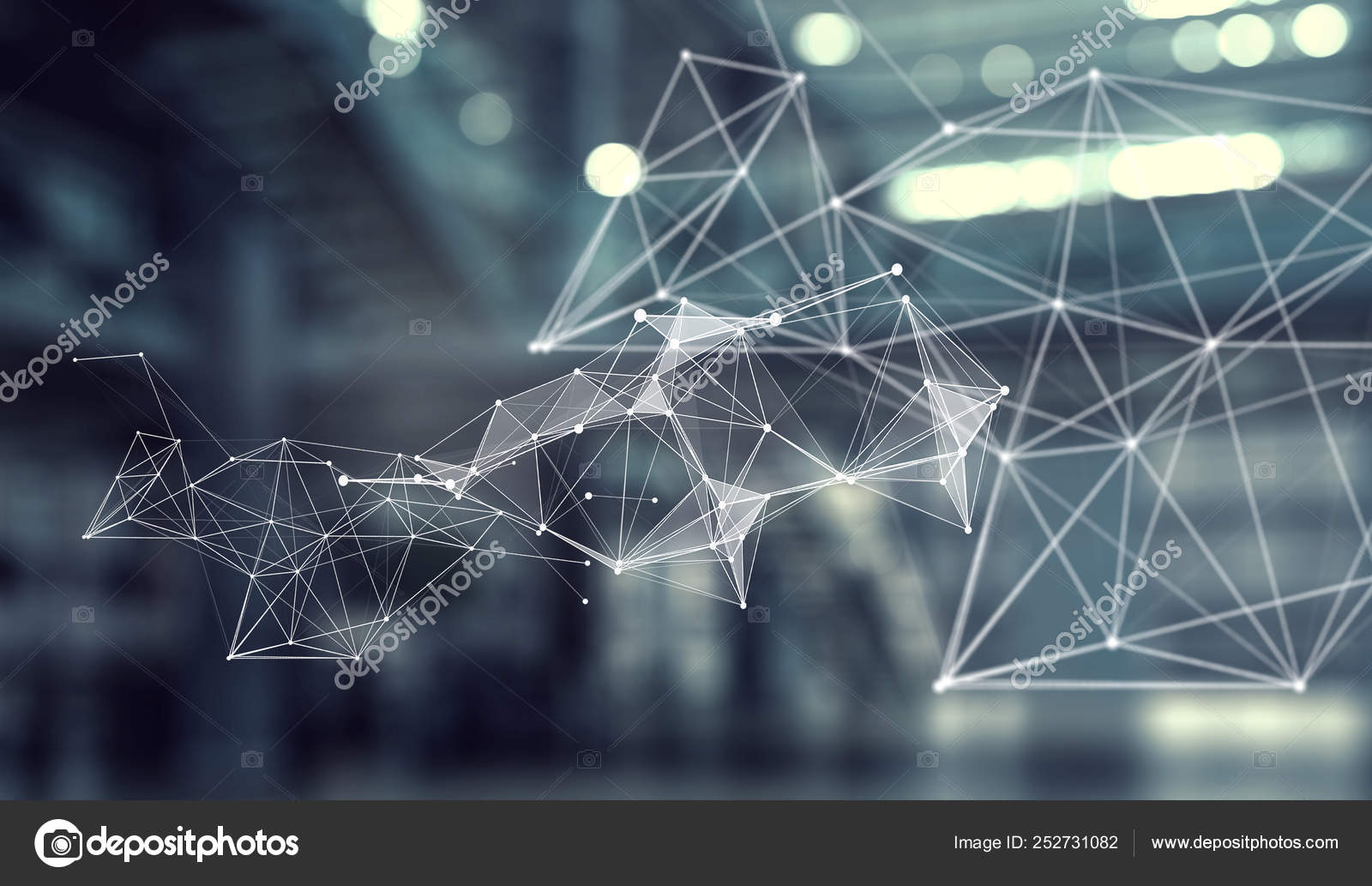 Connection and communication concept. 3d rendering Stock Photo by ...