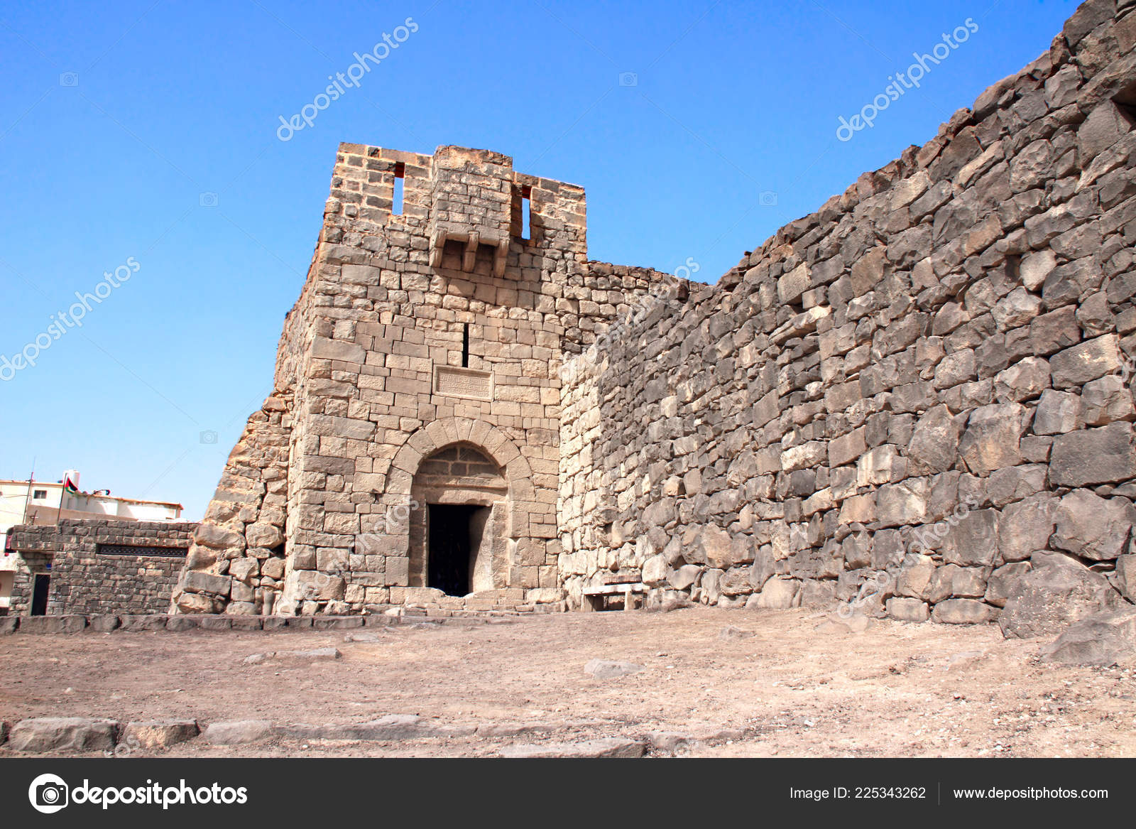 Qasr Azraq One Desert Castles Medieval Fort Thomas Edward Lawrence ...