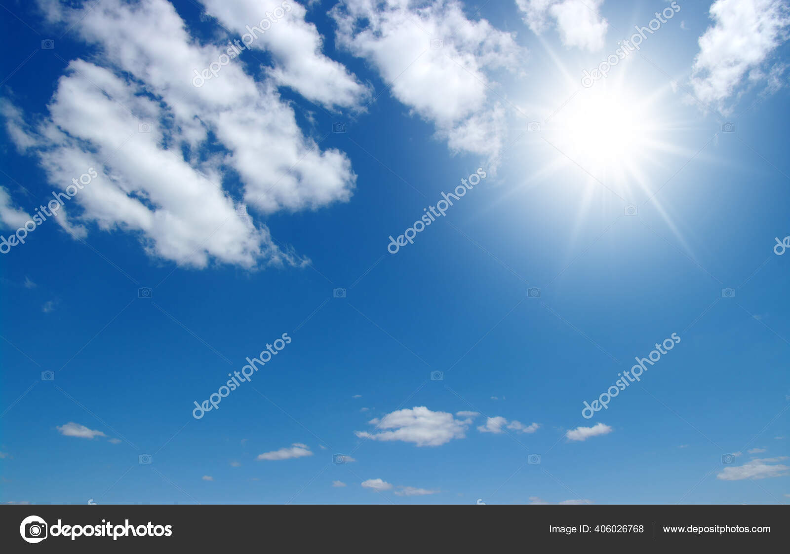 Sun Blue Sky Backgrounds Stock Photo by ©Ale-ks 406026768