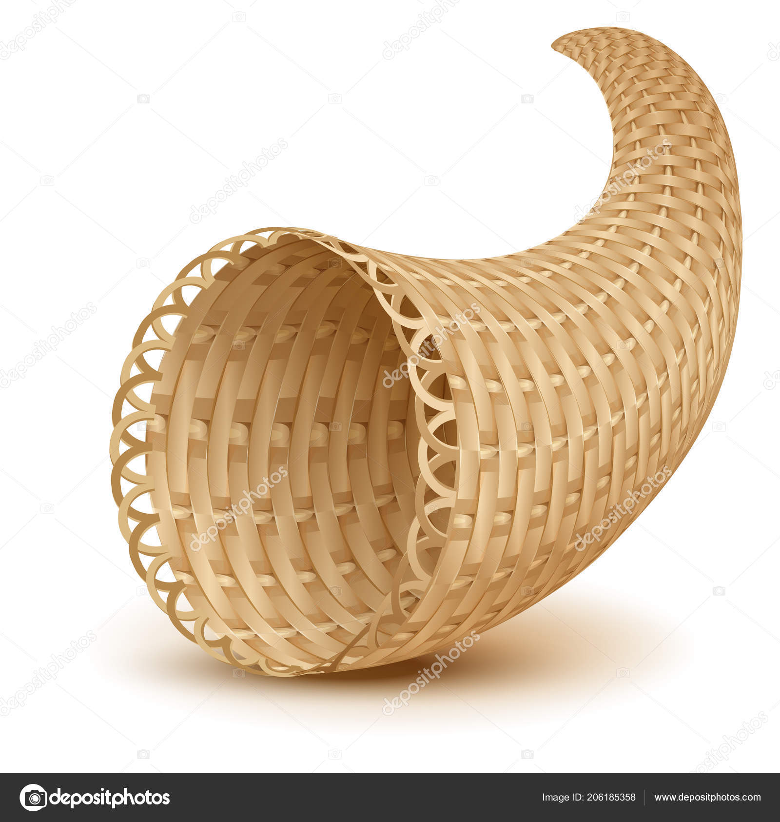 Empty Cornucopia Baskets