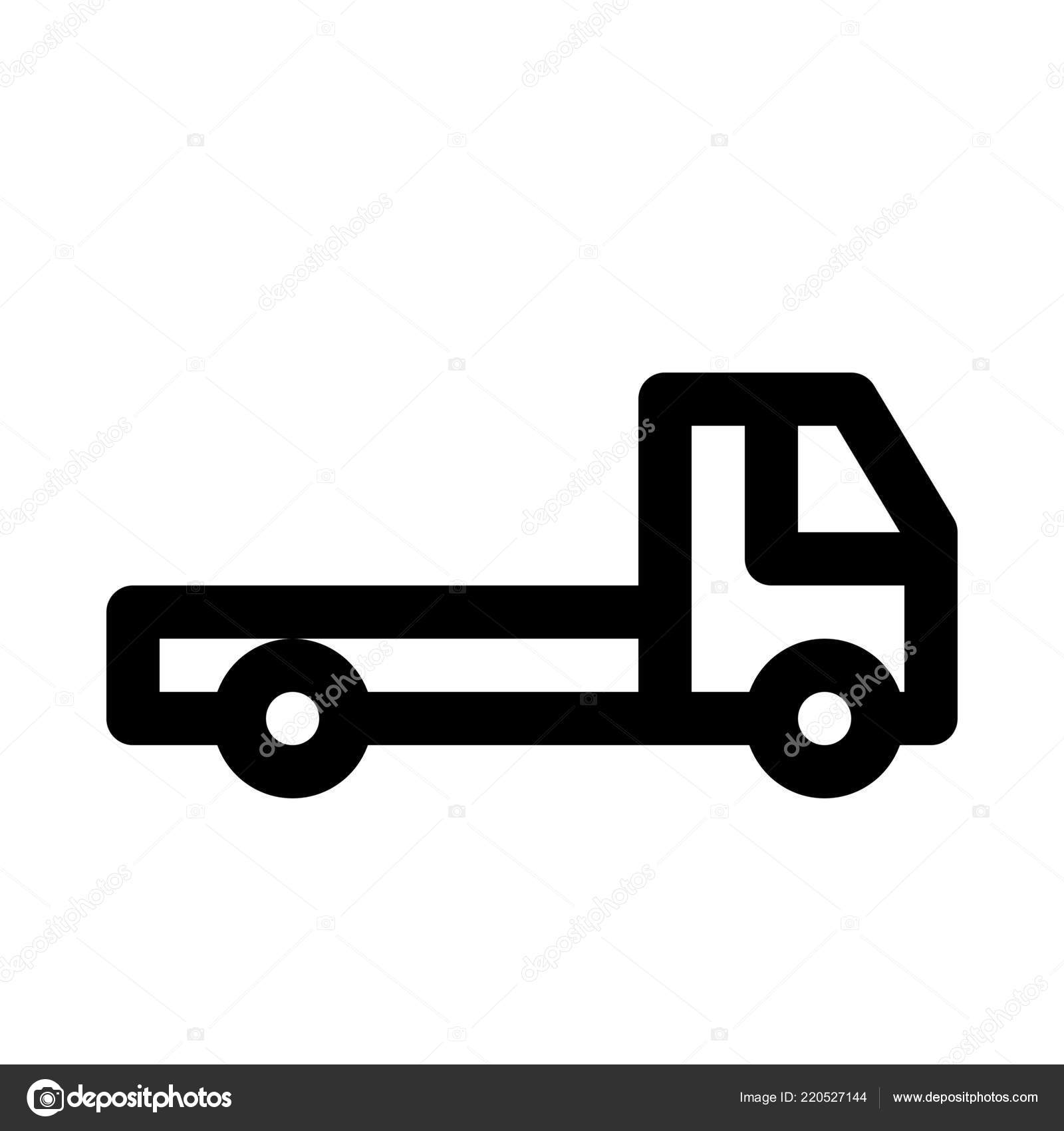Flatbed Truck Icon PNG And SVG Vector Free Download, 46% OFF