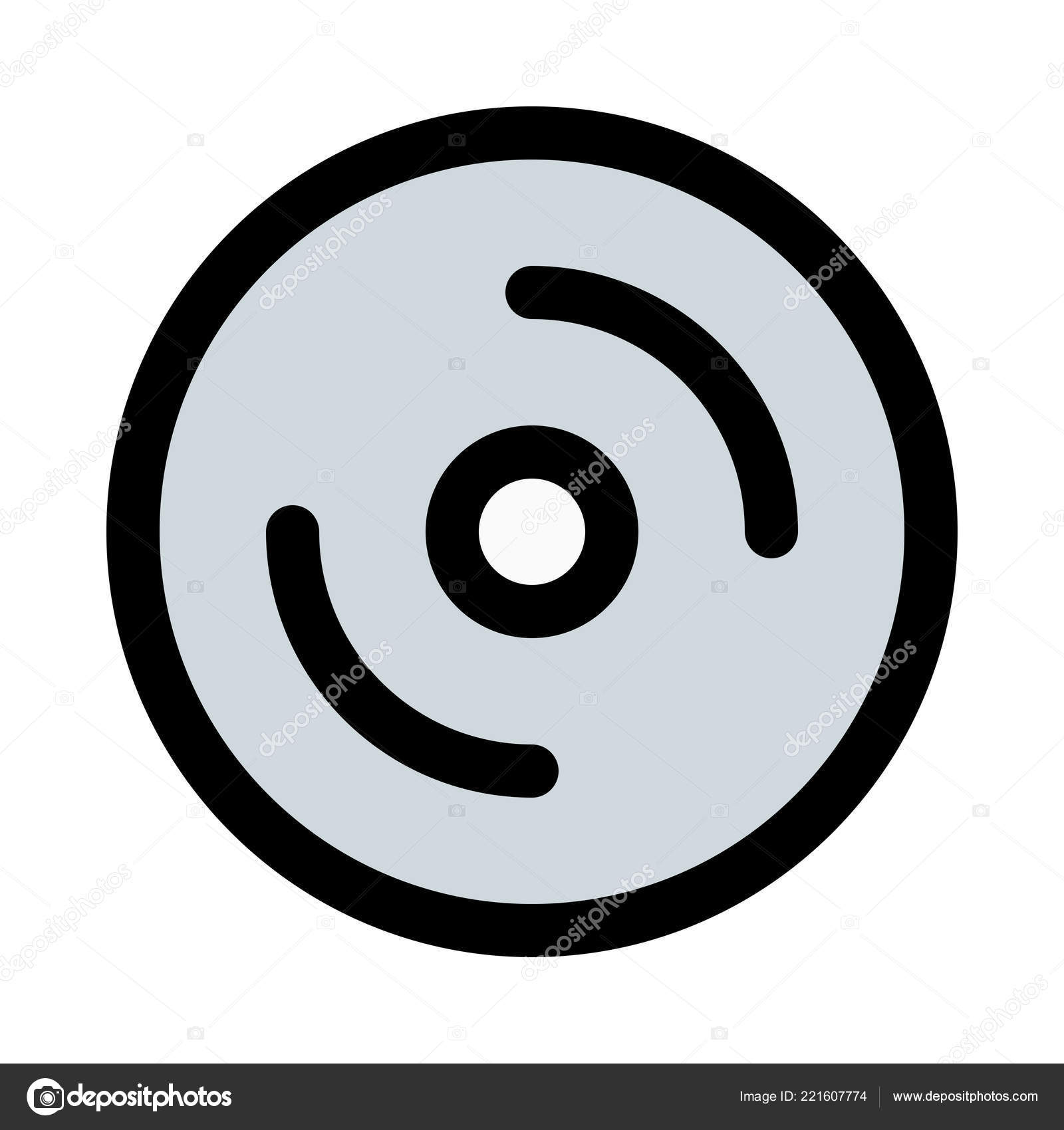 Compact Disc Storage Colorful Vector Illustration Stock Vector by ...