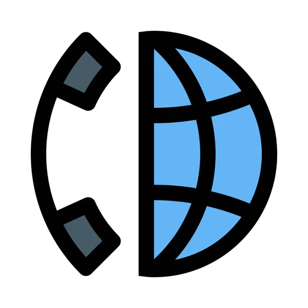 International call icon Stock Vector Image by ©get4net #159633058