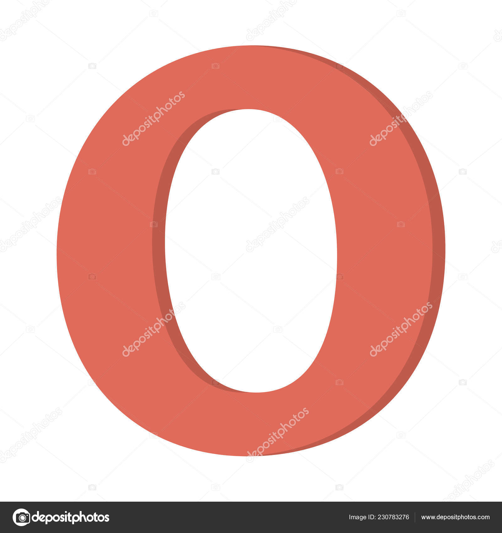 Opera Icono Del Navegador Web Ilustración Simple Vector Vector de stock ...