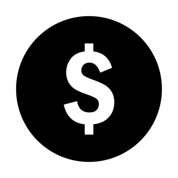 Dollar Currency Symbol Icon Simple Vector Illustration Stock Vector by ...