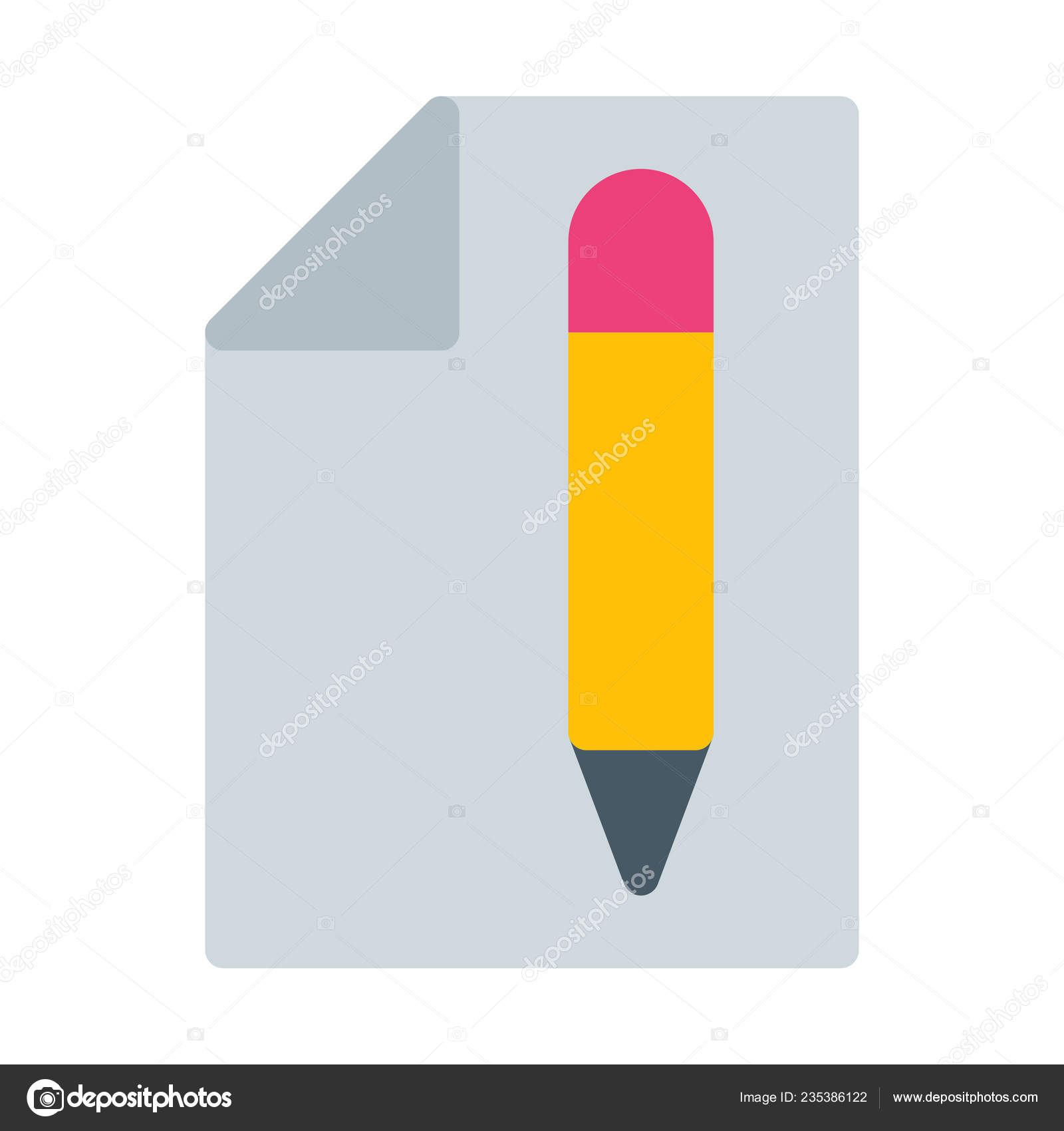 Compose New Mail Icon Simple Vector Illustration Stock Vector Image by ...