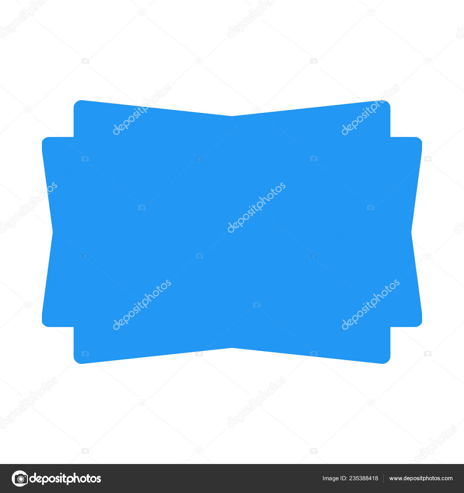 Frame Curves Icon Simple Vector Illustration Stock Vector by ©get4net ...