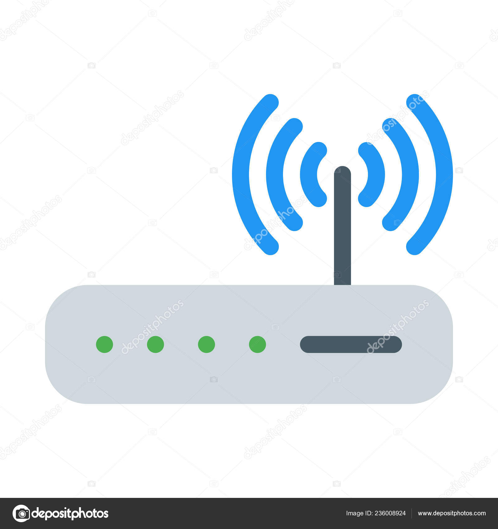 Network Router Symbol