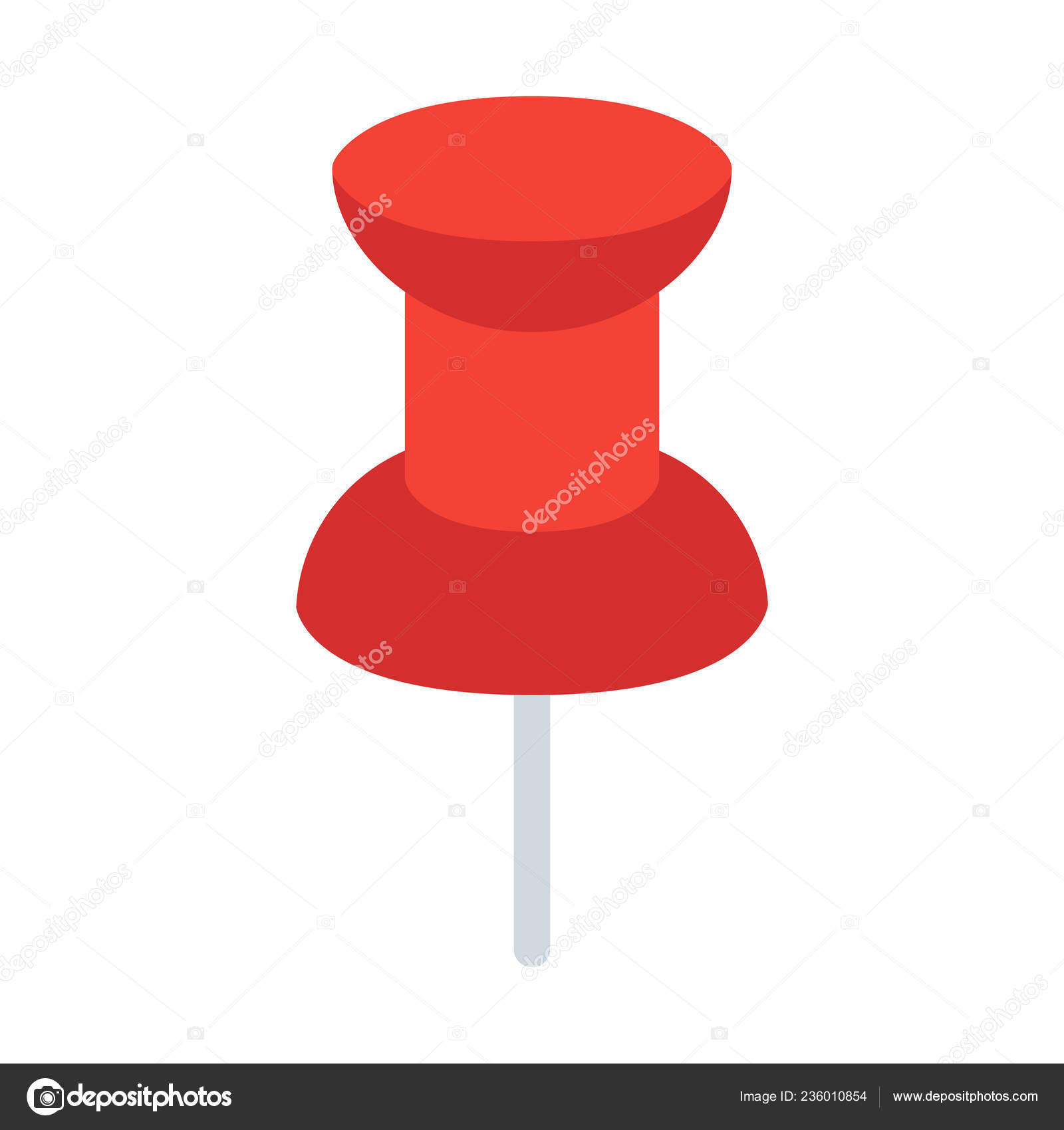 Simple Thumbtack Icon
