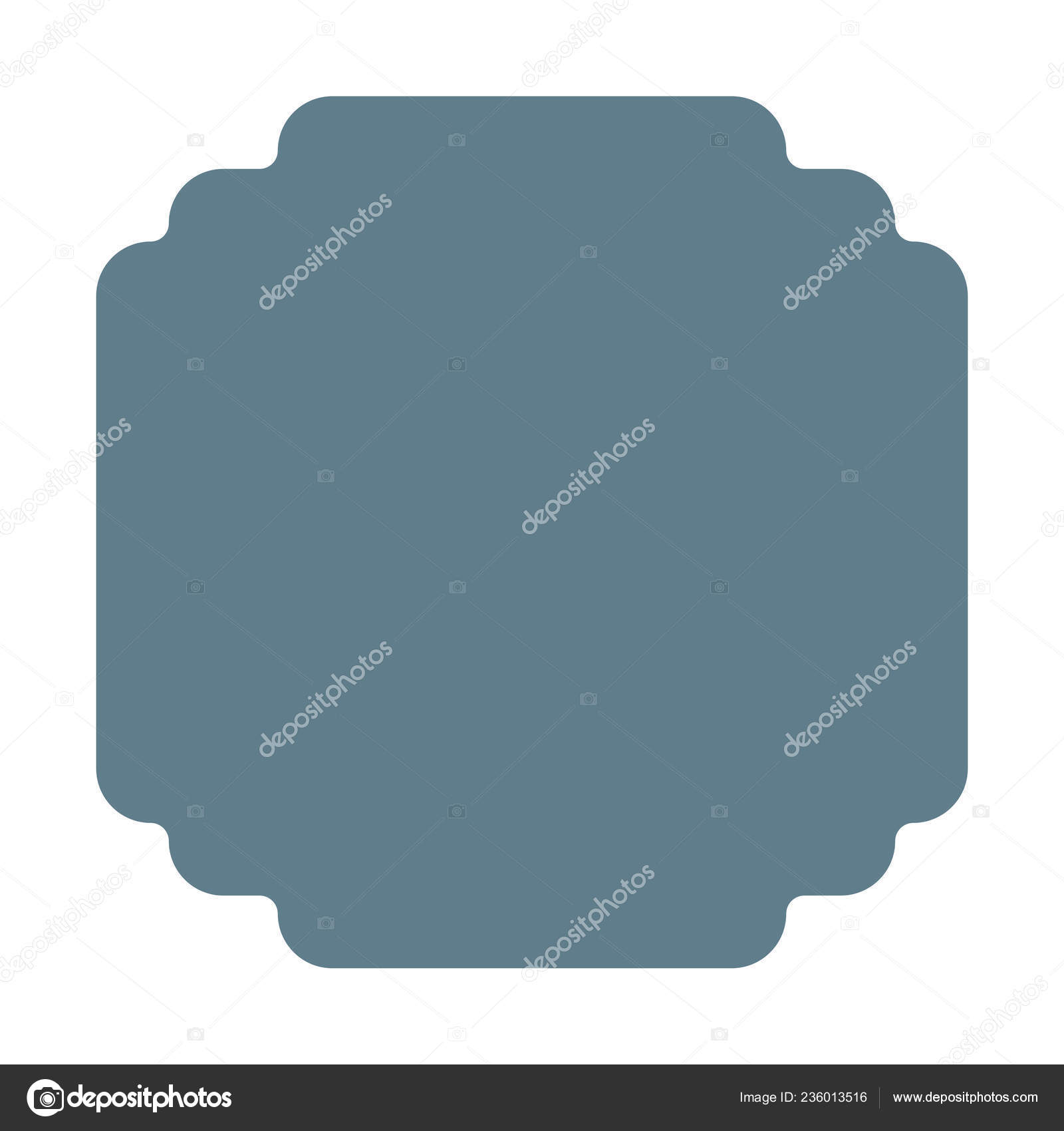 Color Simple Classic Frame Simple Vector Illustration Stock Vector ...
