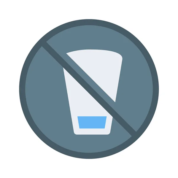 Unclean Water Symbol Icon Simple Vector Illustration Stock Vector by ...