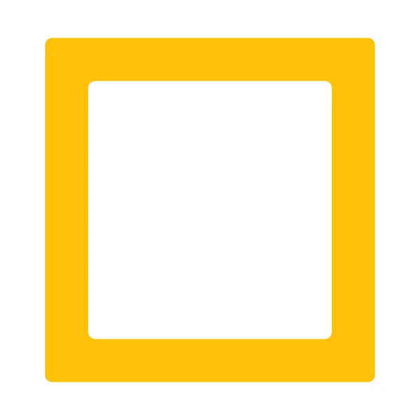 Color Simple Classic Frame Simple Vector Illustration Stock Vector by ...