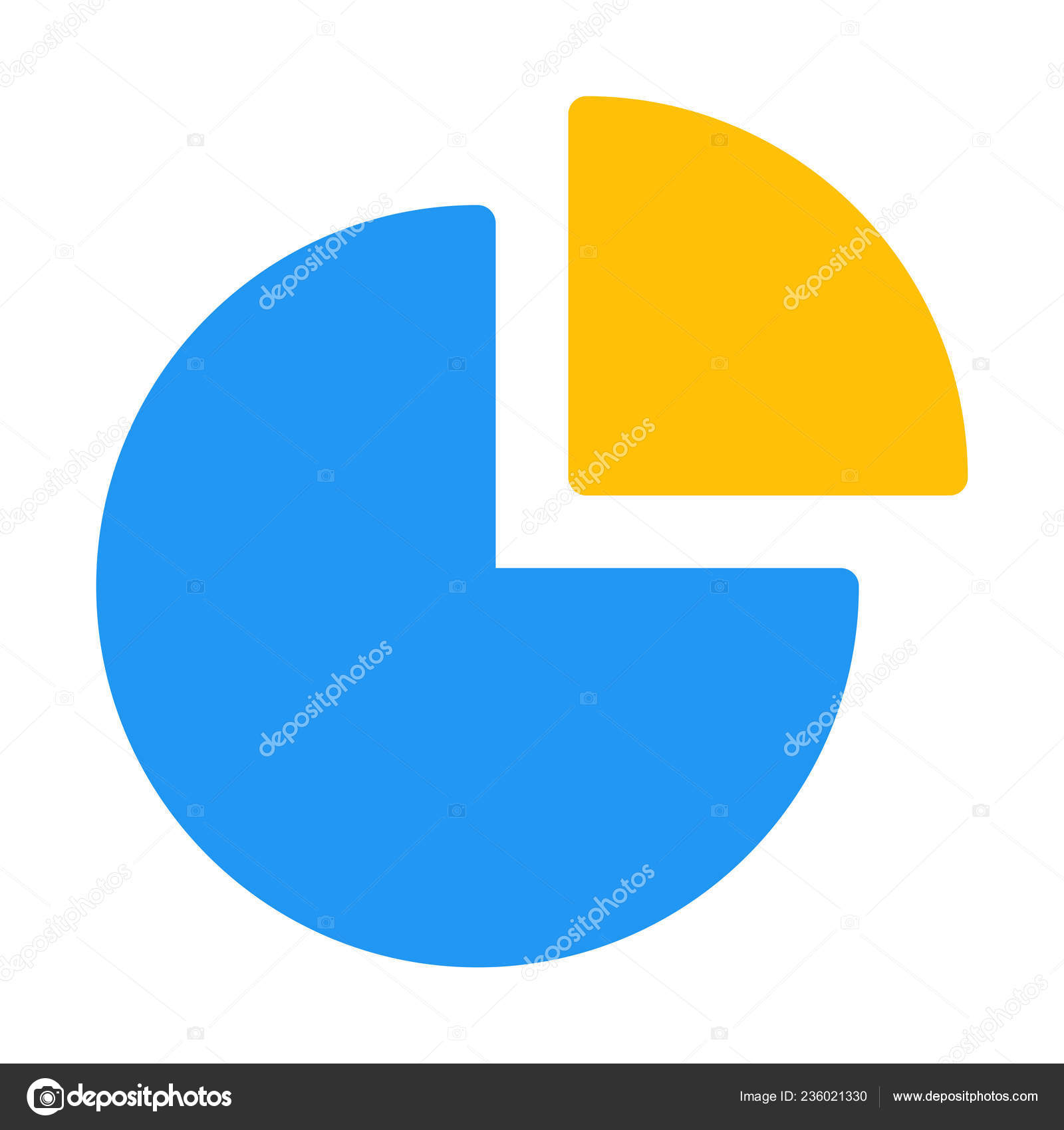 Quarter Pie Chart Pie Chart Free Business Icons