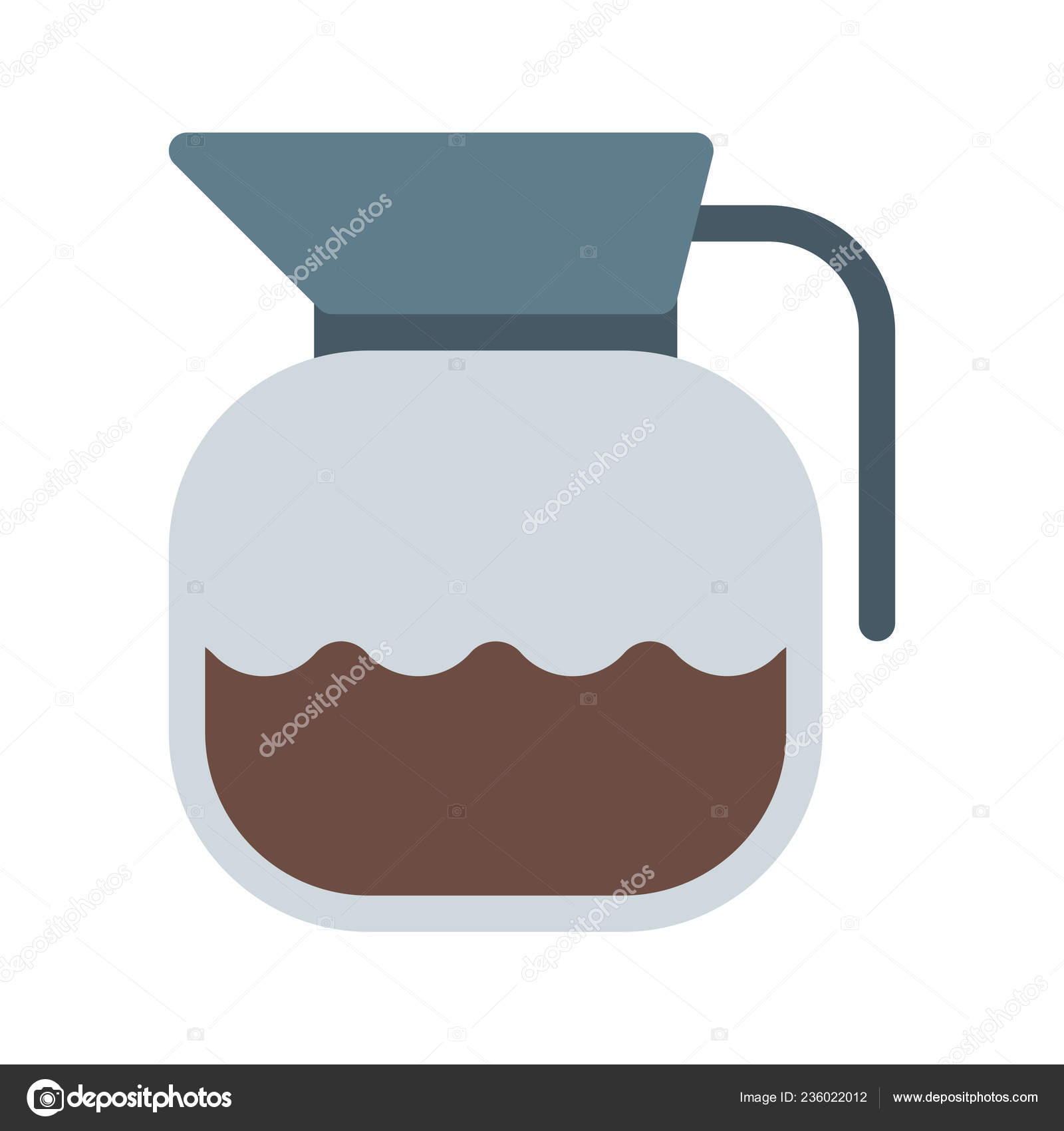 Water Jug Container Icon Simple Vector Illustration Stock Vector Image ...