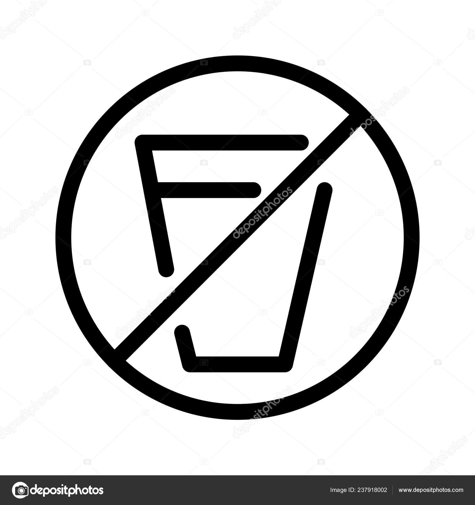 Unclean Water Symbol Vector Illustration Stock Vector by ©get4net 237918002