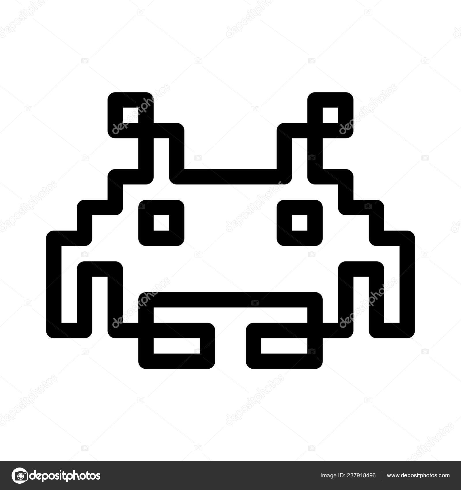 Space Invaders Character Vector Design Stock Vector Image by ©get4net ...