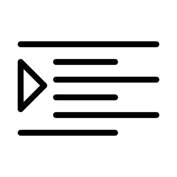 Decrease Indent Side White Background Stock Vector Image by ©get4net #237921748