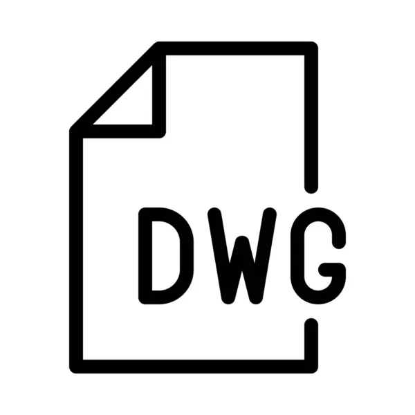 Corel Draw File Icon Simple Line Illustration Stock Vector Image by ...