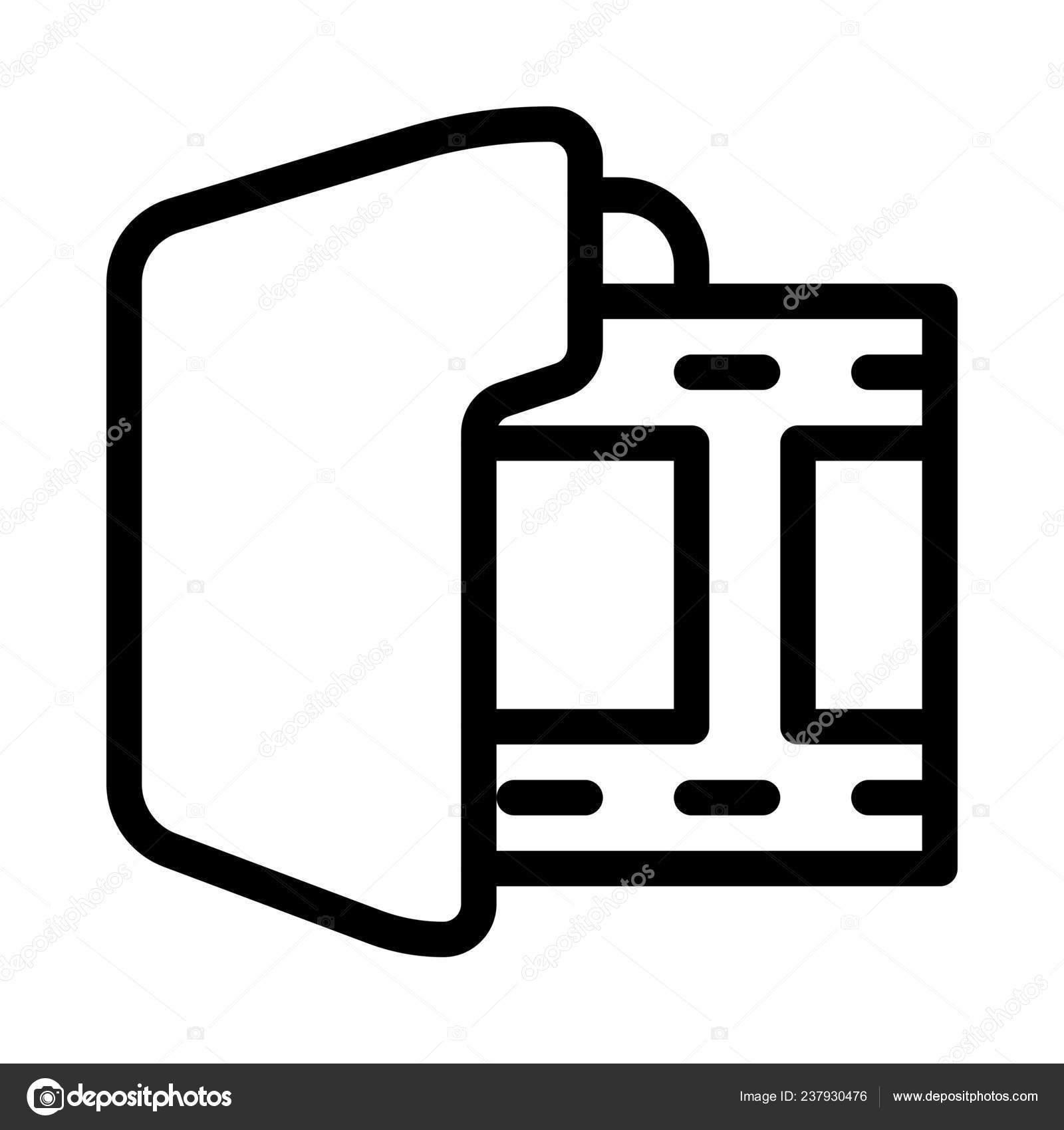 Filmrulle Og Popcorn Utklipp