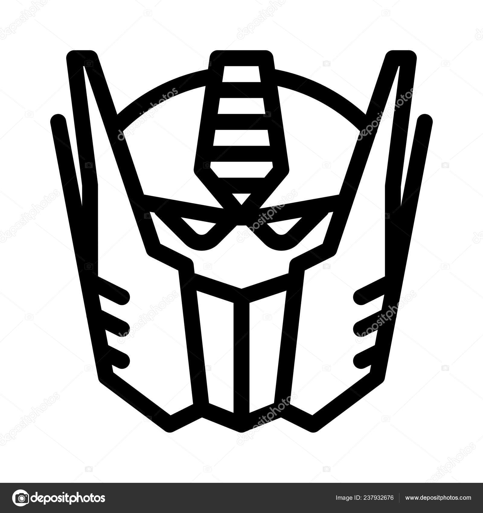 Optimus Prime Mask Vector