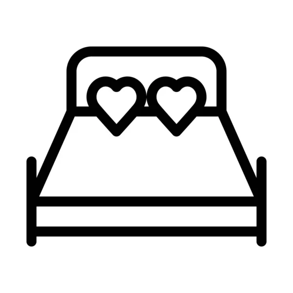 Queen size bed Vector Art Stock Images | Depositphotos