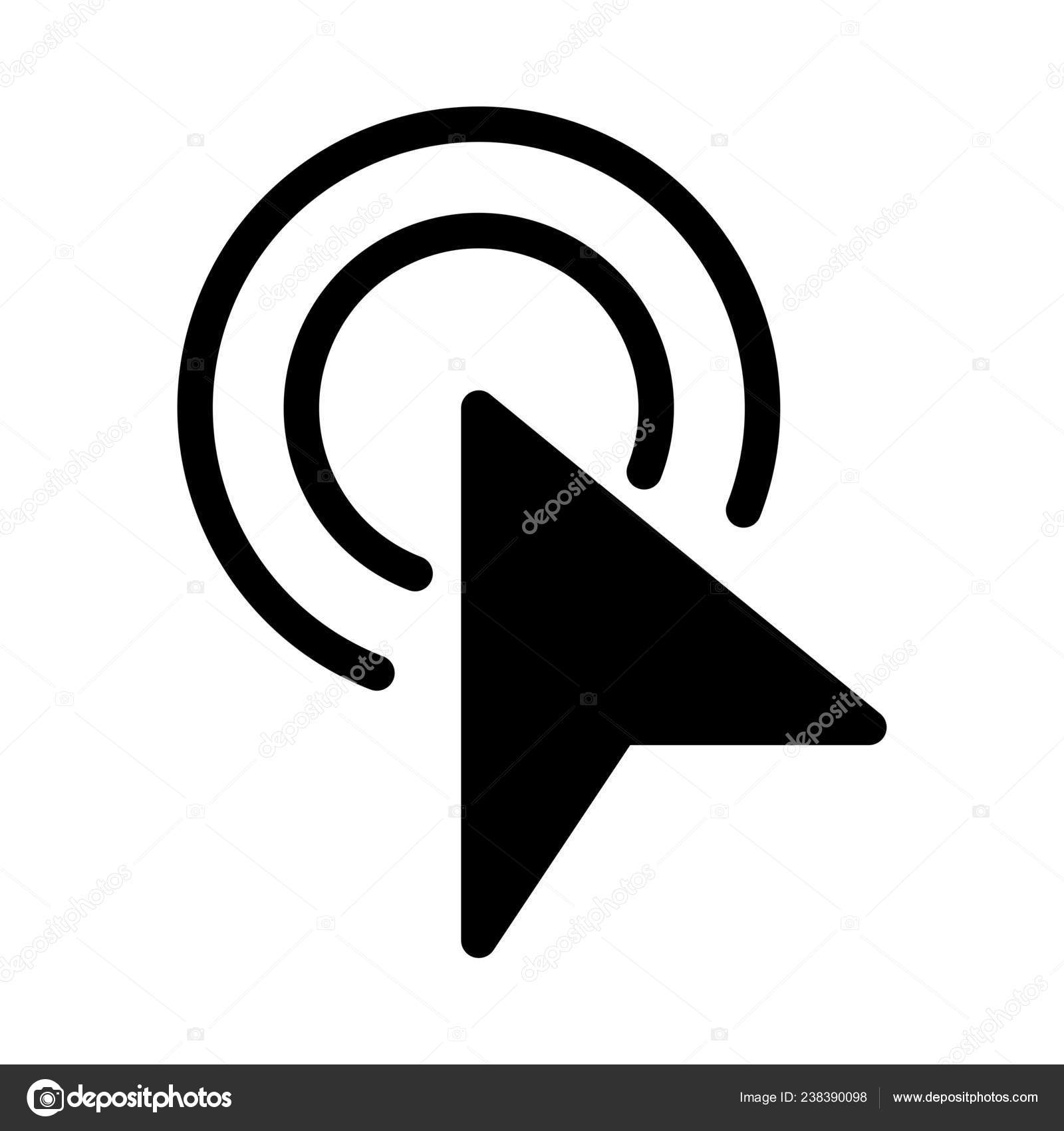 Mouse Double Click White Background Stock Vector Image by ©get4net ...