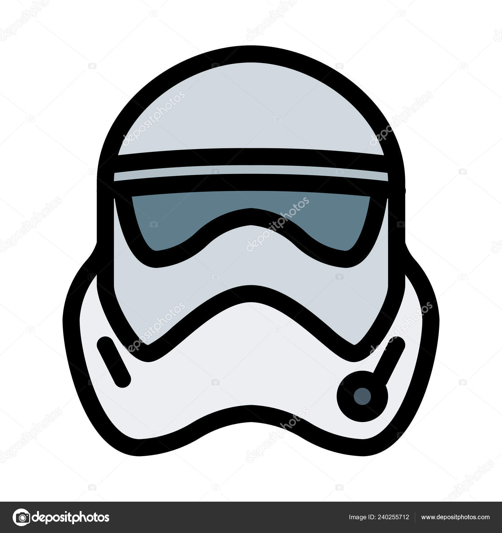 Clone Trooper Helmet Vector