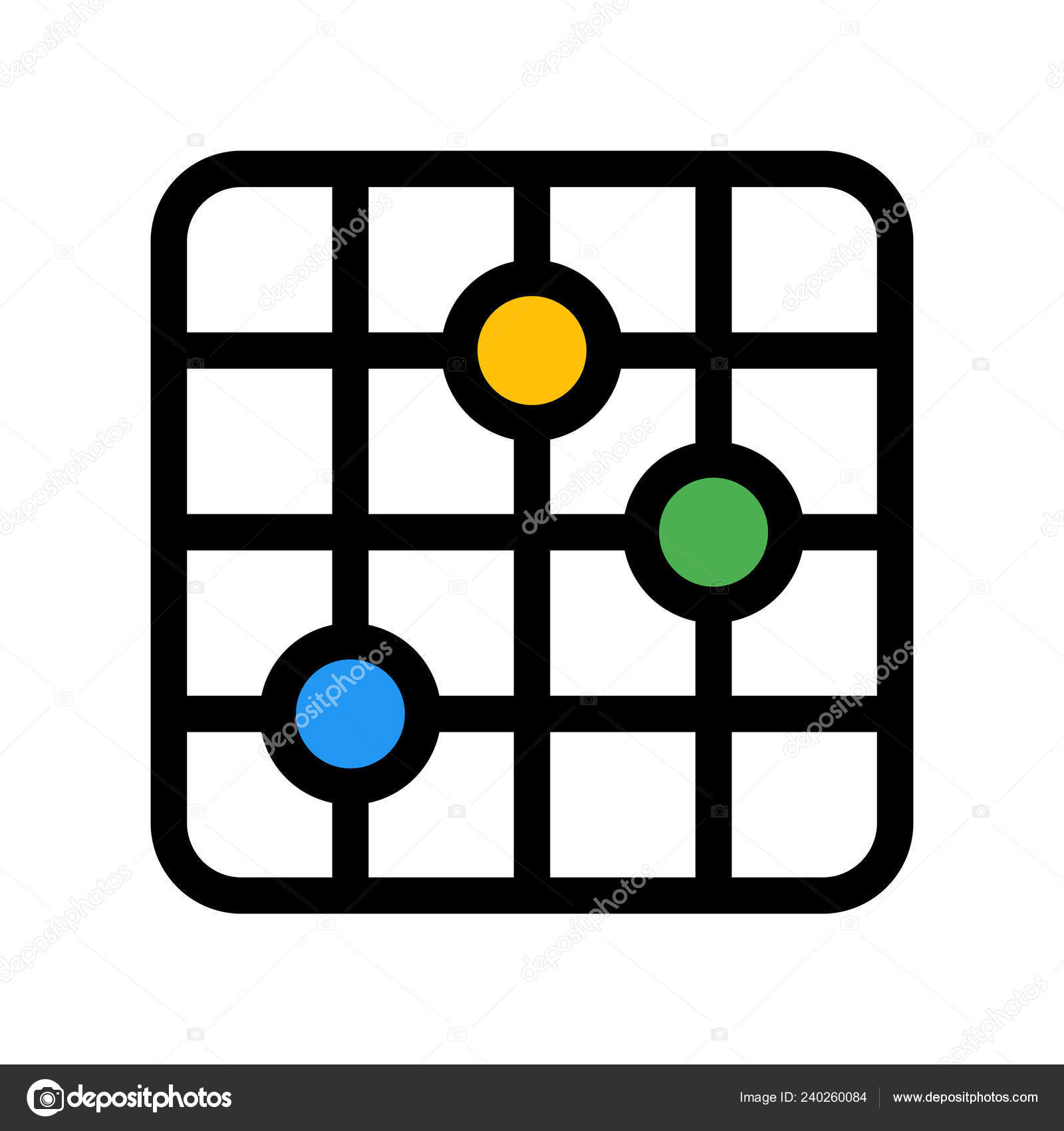 Table Chart Graph Stock Vector Image by ©get4net #240260084