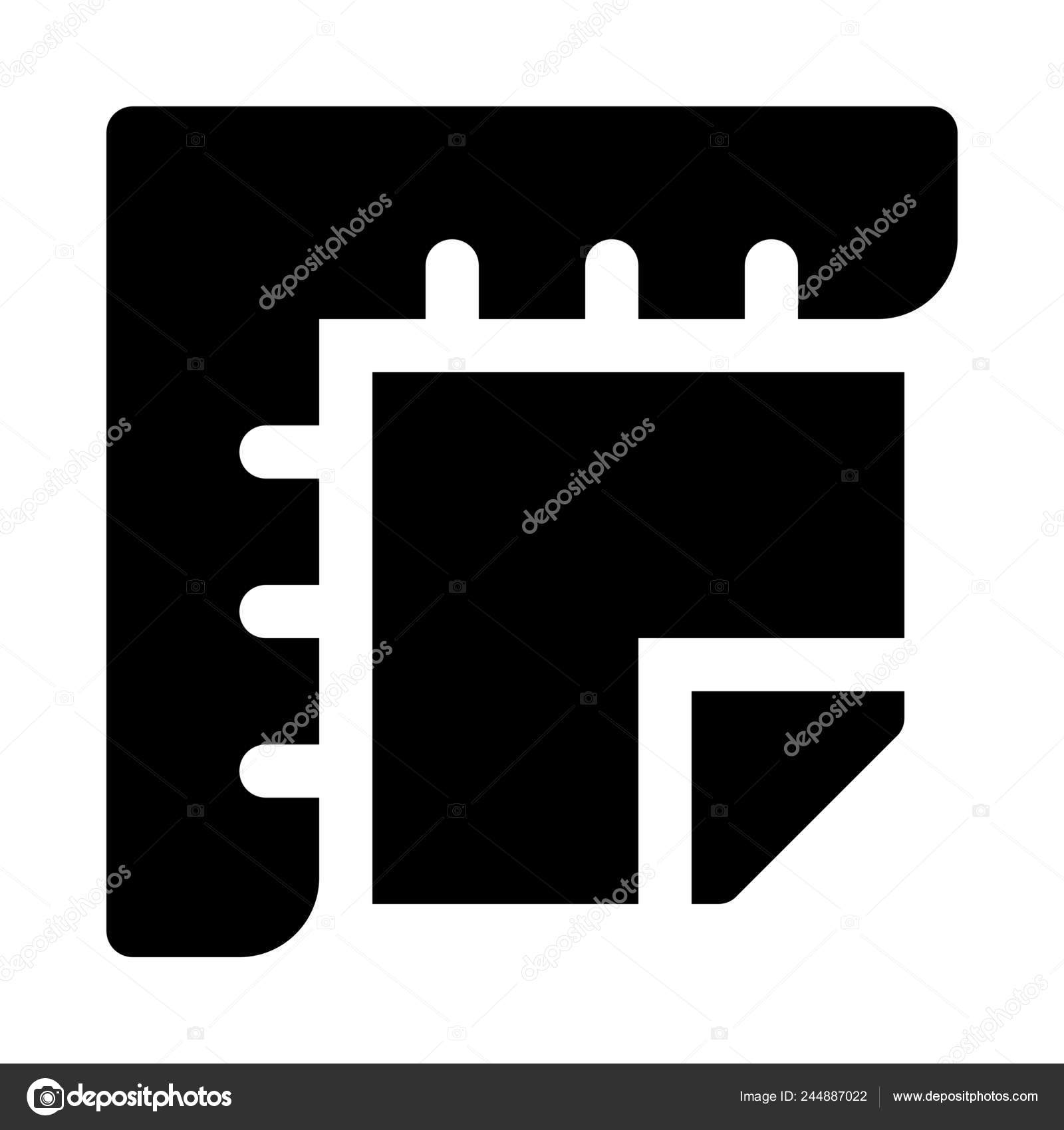Technical Drawing Board Background Close Isolated Stock Vector Image by ...