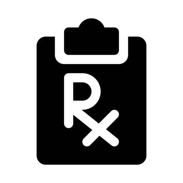 Doctor's Medical Prescription Background Close Isolated Stock Vector ...